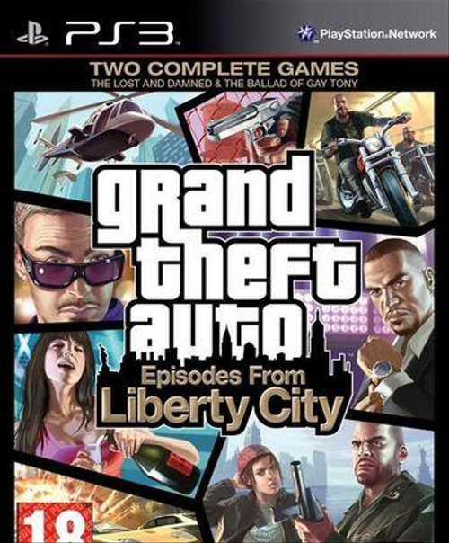 Игра для PS3 "Grand Theft Auto: Episodes From Libe