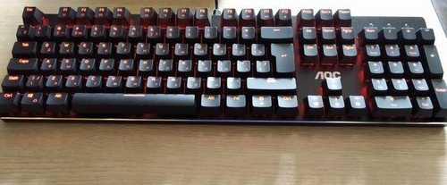 Игровая механическая клавиатура AOC GK500 Black
