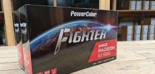 PowerColor Fighter RX 6800 16GB, новые, гарантия