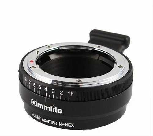 Commlite CM-NF-NEX - для Nikon F lens To E-mount