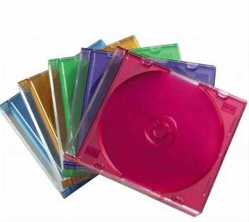 Коробка Buro для CD/DVD Slim Case (упаковка 10шт)