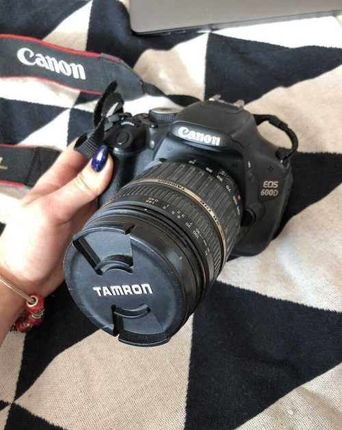 Canon 600d + tamron af18-200mm