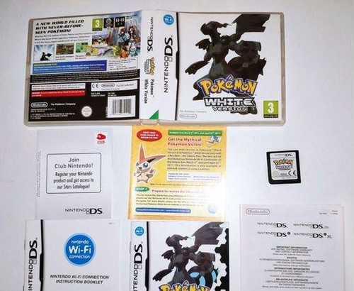 Pokemon White Version Nintendo DS/3DS