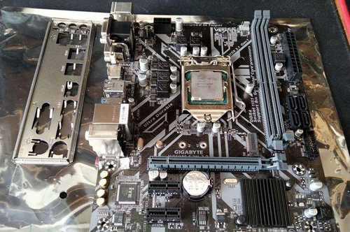 Intel Core i3-9100F + gigabyte H310M S2H