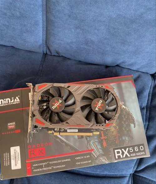 Видеокарта rx 560 4gb ninja
