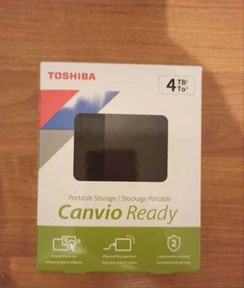 Внешний HDD Toshiba Canvio Ready 4 TB