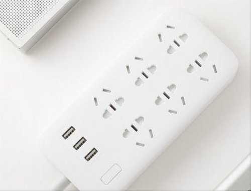 Сетевой адаптер Xiaomi Mi Power Strip (6 розеток +