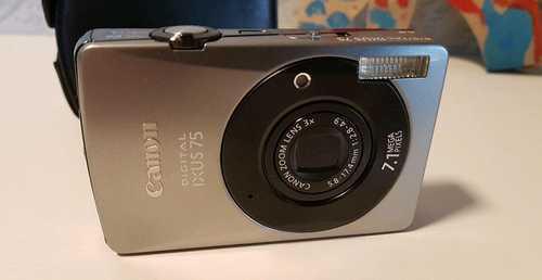 Продам фотоаппарат Canon ixus 75