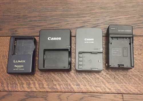 Зарядки для Canon Panasonic