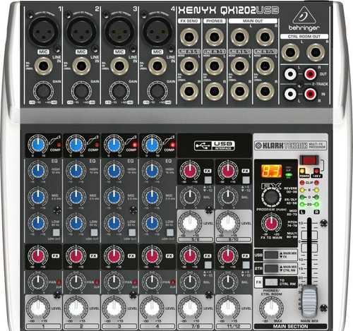 Микшерный пульт Behringer Xenyx QX1202USB