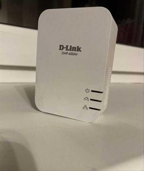 Адаптер/Репитер Wi-fi dhp 600av d-link