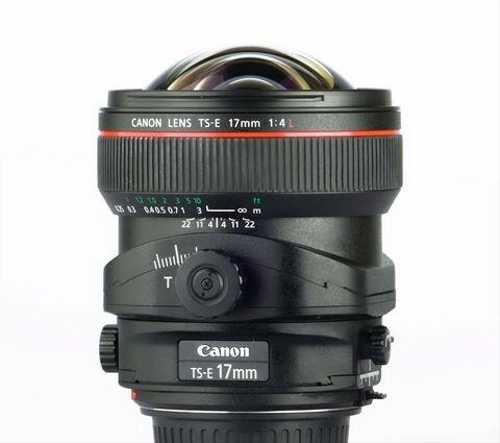 Canon TS-E 17mm f/4 L