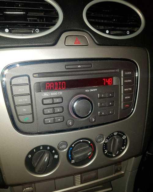 Магнитолла sony 6000 cd овал ford focus