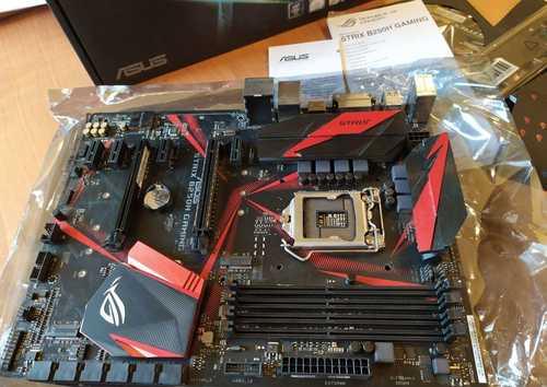 Плата материнская asus strix B250H