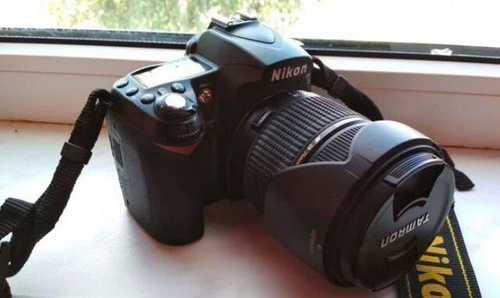 Фотоаппарат Nikon D90 с объективами Sigma и Tamron