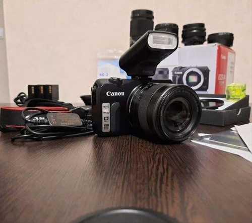 Canon eos m большой комплект