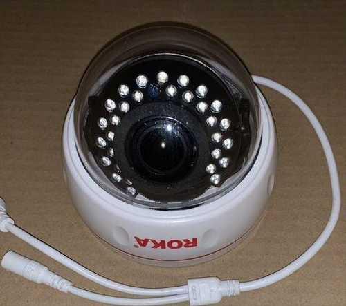 Курольные IP камеры видеонаблюдения 2Мп