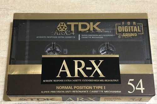 Аудиокассета TDK AR-X 54 (Япония) 1991 год