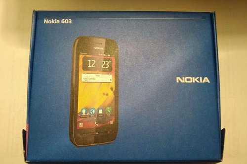 Коробка от телефона Nokia 603