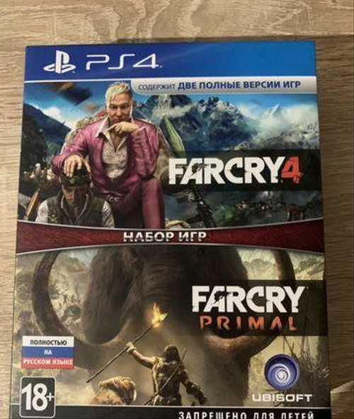 Игры ps4 far cry 4 + primal
