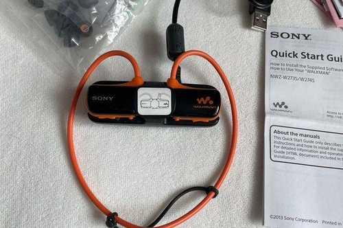 Наушники sony walkman nws