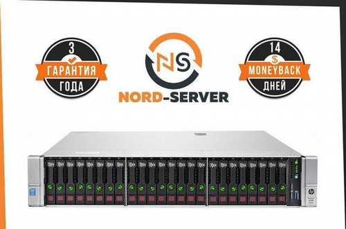 Сервер HP DL380 Gen9 24SFF E5-2680 v3 32GB