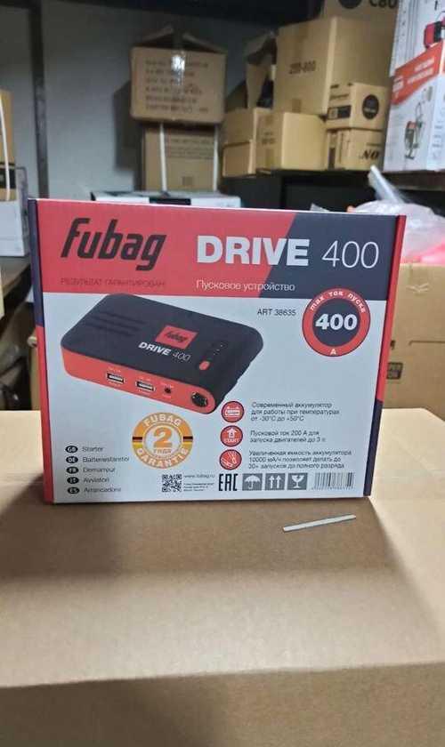 Автономное пусковое устройство Fubag Drive 400 | Festima.Ru .