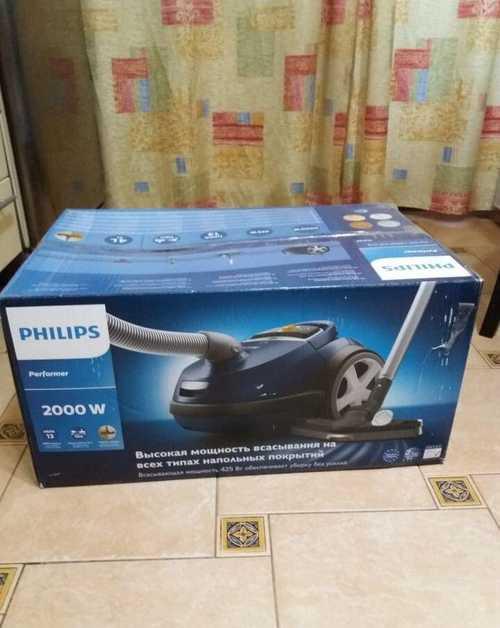Пылесос Philips новый