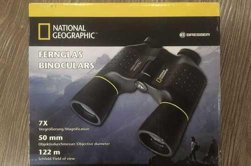 Бинокль bresser national geographic 7x50 новый