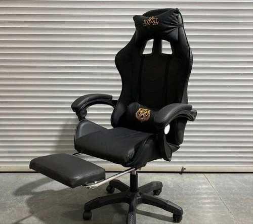 Игровое кресло геймерское черное