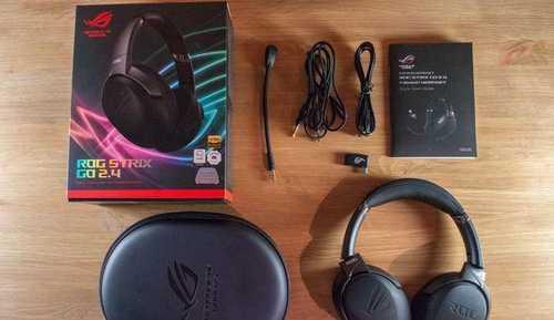 Беспроводная гарнитура asus ROG Strix Go 2.4