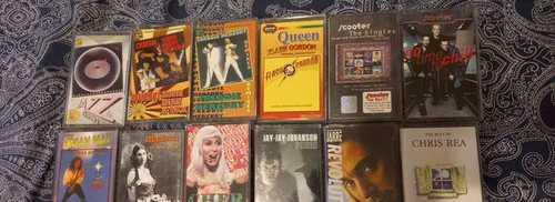 Аудиокассеты Queen, Алиса и т.д