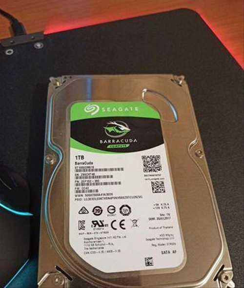 Hdd 1000Gb (1tb) seagate, 64Mb кеш, шустрый, свежи