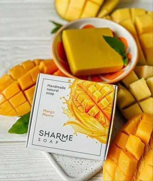 Мыло Гринвей sharme soap Манго/Mango для кухни