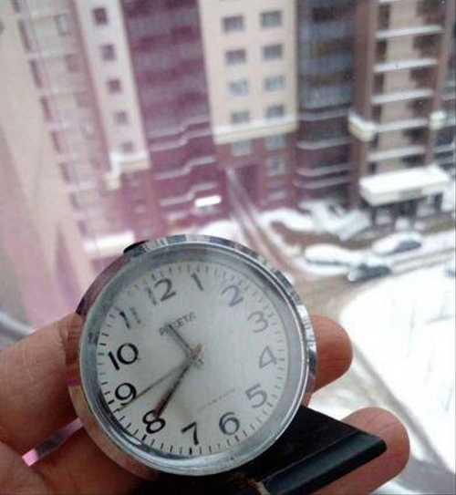 Часы СССР ракета на запчасти будильник