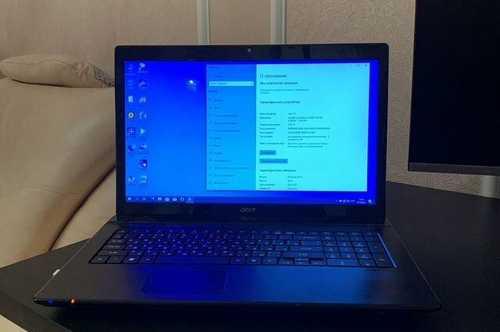 Ноутбук Acer Aspire 7750 i5 ssd 250