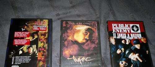 DVD рэп NWA 2Pac Public Enemy