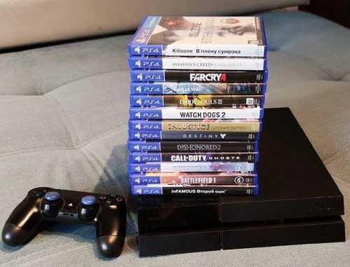 PlayStation 4 + 13 игр