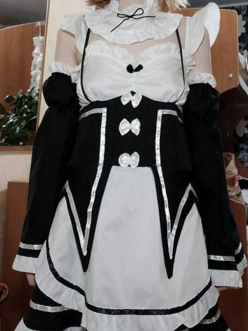 Косплейный костюм Рем и Рам из аниме re:zero