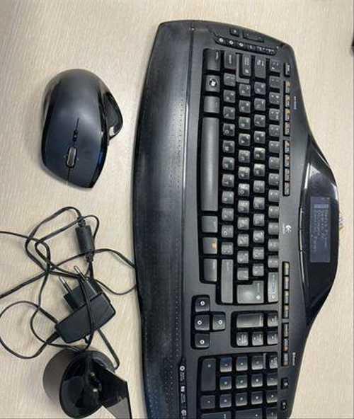 Комплект клавиатура и мышь logitech mx 5500