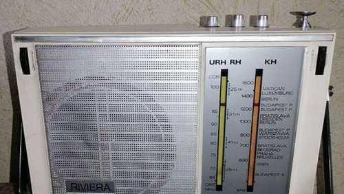 Транзисторный радиоприемник Riviera Videoton URH/R