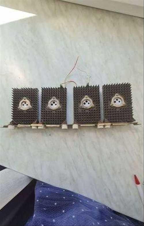 Блок радиаторов для выходных транзисторов унч