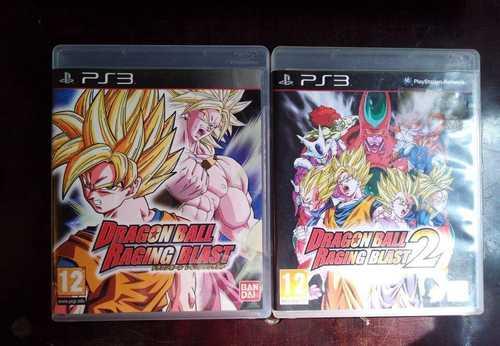 Игры Dragon ball raging blast 1, 2 PS3