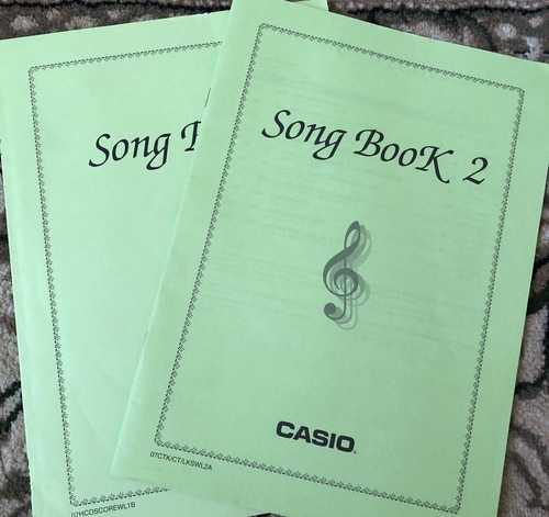 Song Book,Casio