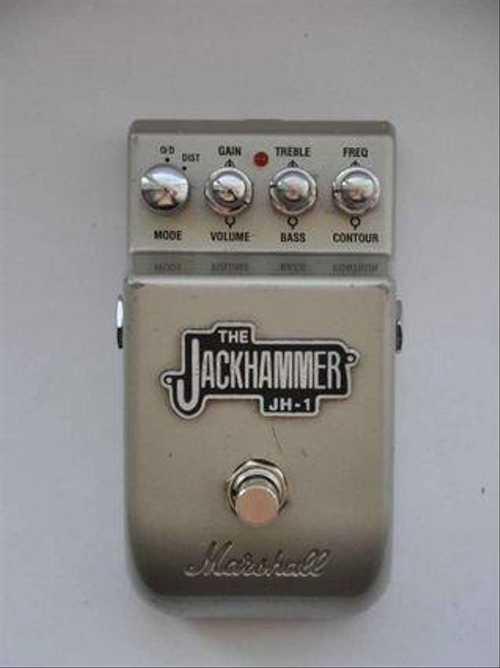 Педаль overdrive/distortion Marshall Jackhammer JH