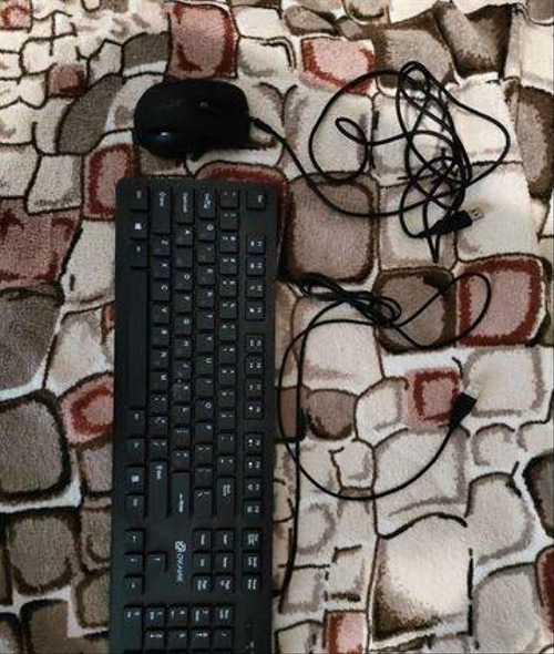 Набор Мышь игровая Х7 + клавиатура оклик