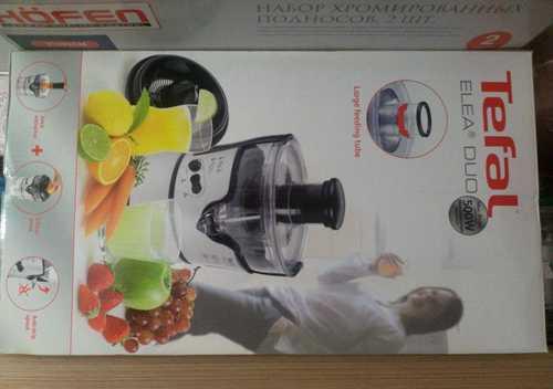 Новая соковыжималка Tefal elea duo