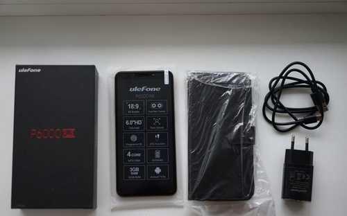 Ulefone P6000 Plus с акб на 6350 мАч, Новый