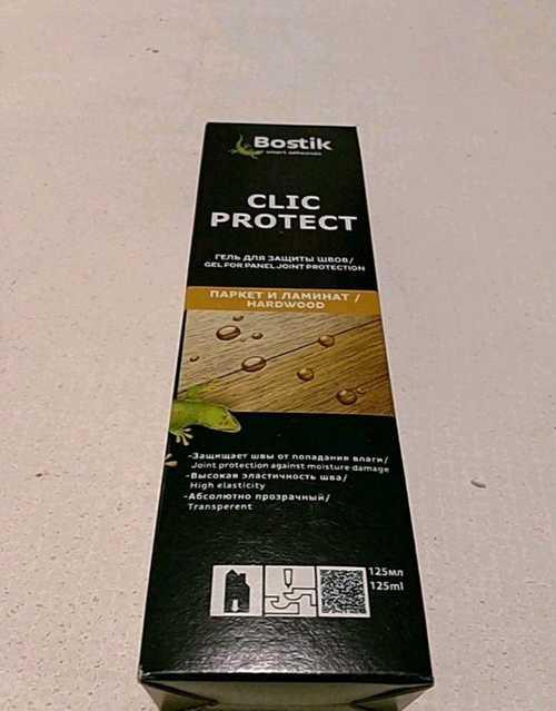 Bostick Clic Protect гель защита ламинат паркета