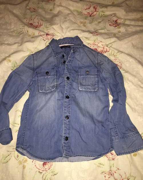 Рубашка джинсовая Tommy Hilfiger 128